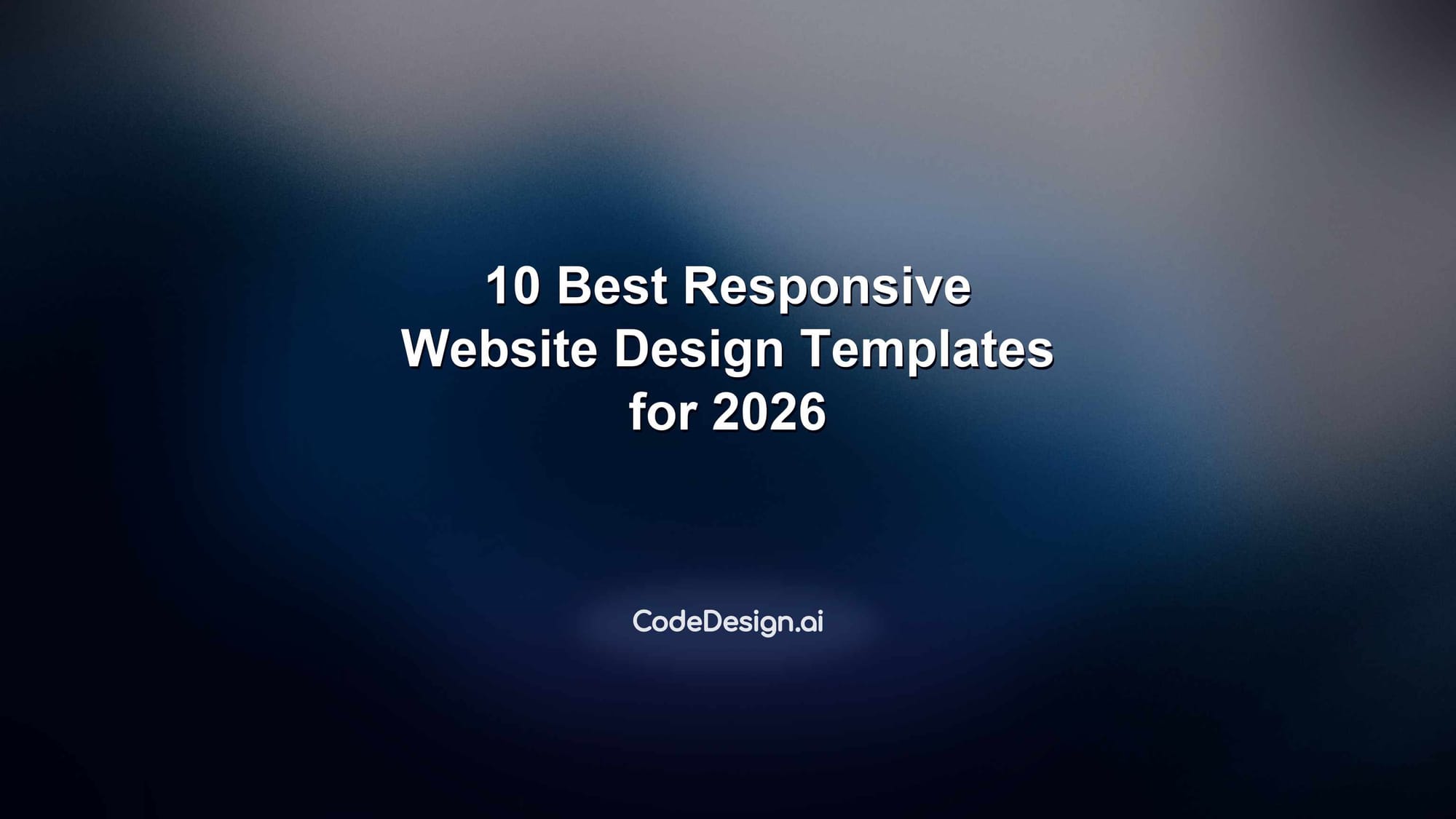 10 best website design templates 2026
